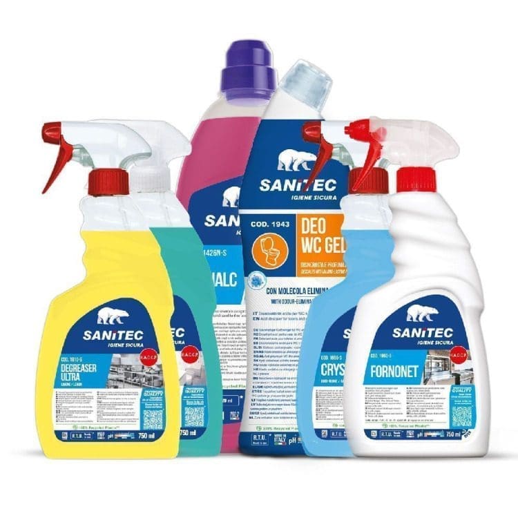 Komplet za čiščenje Sanitec CLEANING KIT | Karan & Delfin
